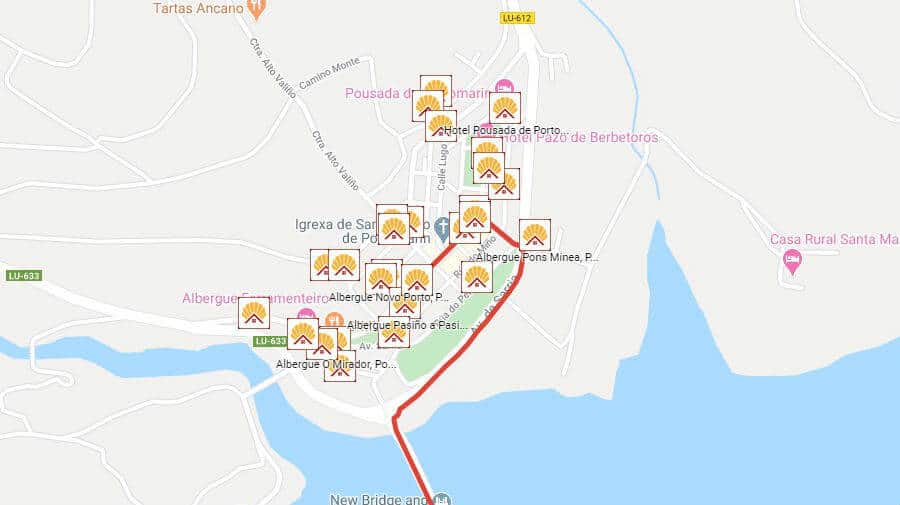 Portomarín - Camino Francés :: Guía del Camino de Santiago